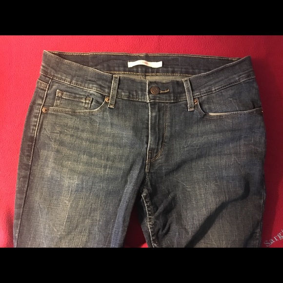 Levi's | Jeans | Levis 524 Skinny Unfinished Hem Jean | Poshmark